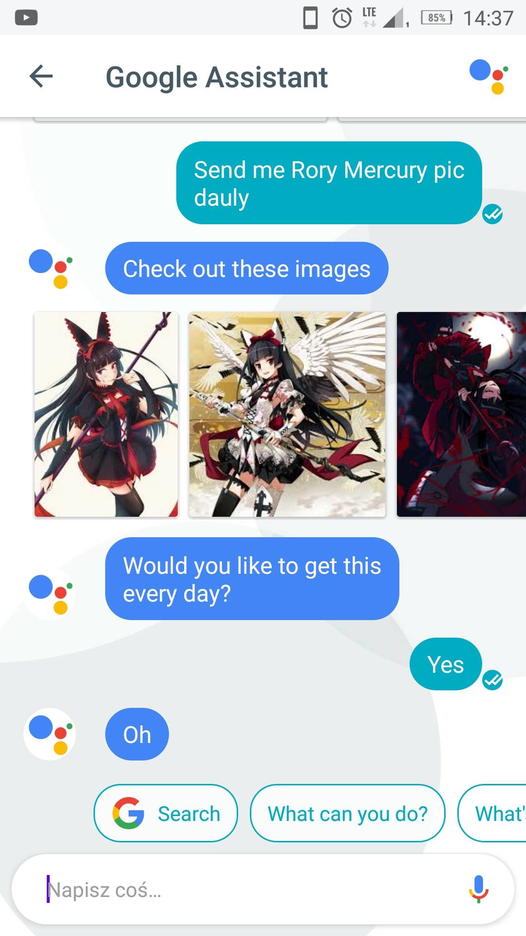 Google Assistant dont know what is good. | Scrolller