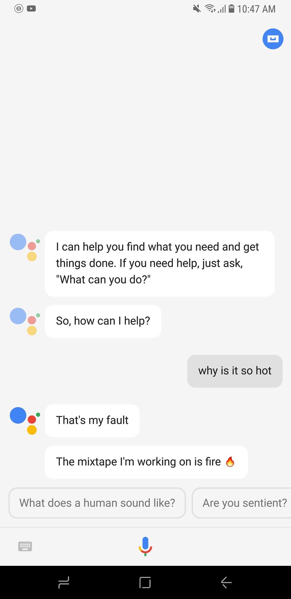 Google assistant has jokes | Scrolller