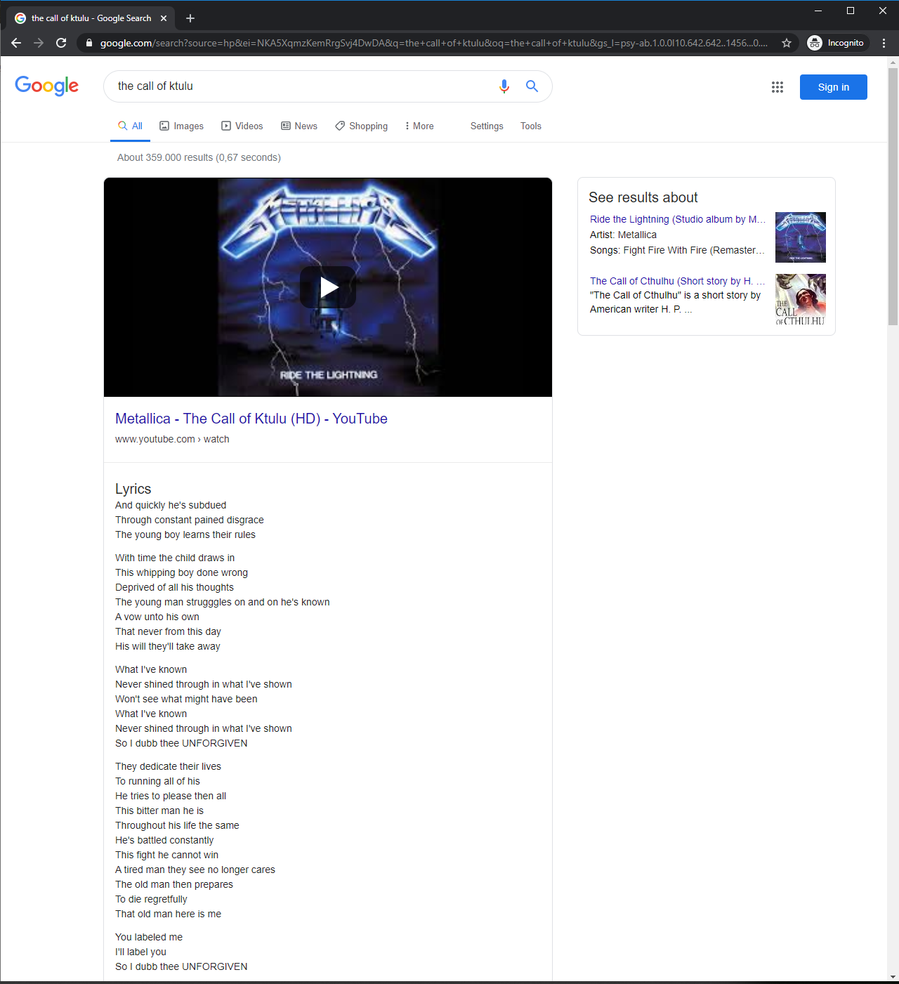Google is like the guy who pretends to be a Metallica fan but confuses the songs and lyrics all ...