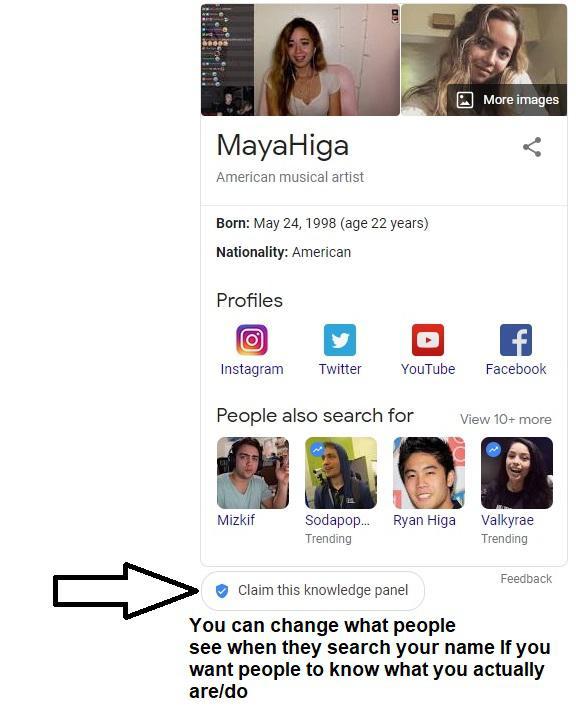 Google knowledge panel | Scrolller