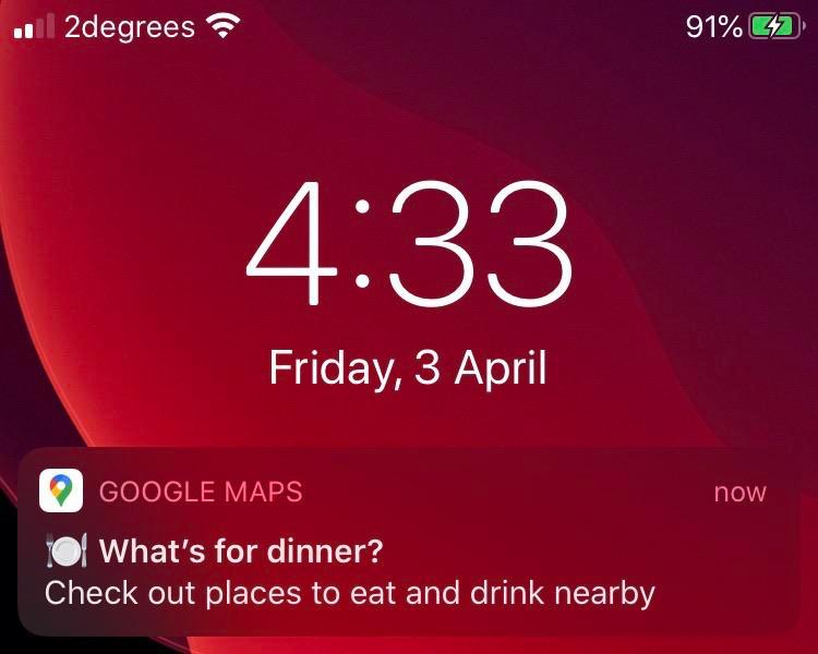 Google maps is lying to me, everywhere is closed | Scrolller