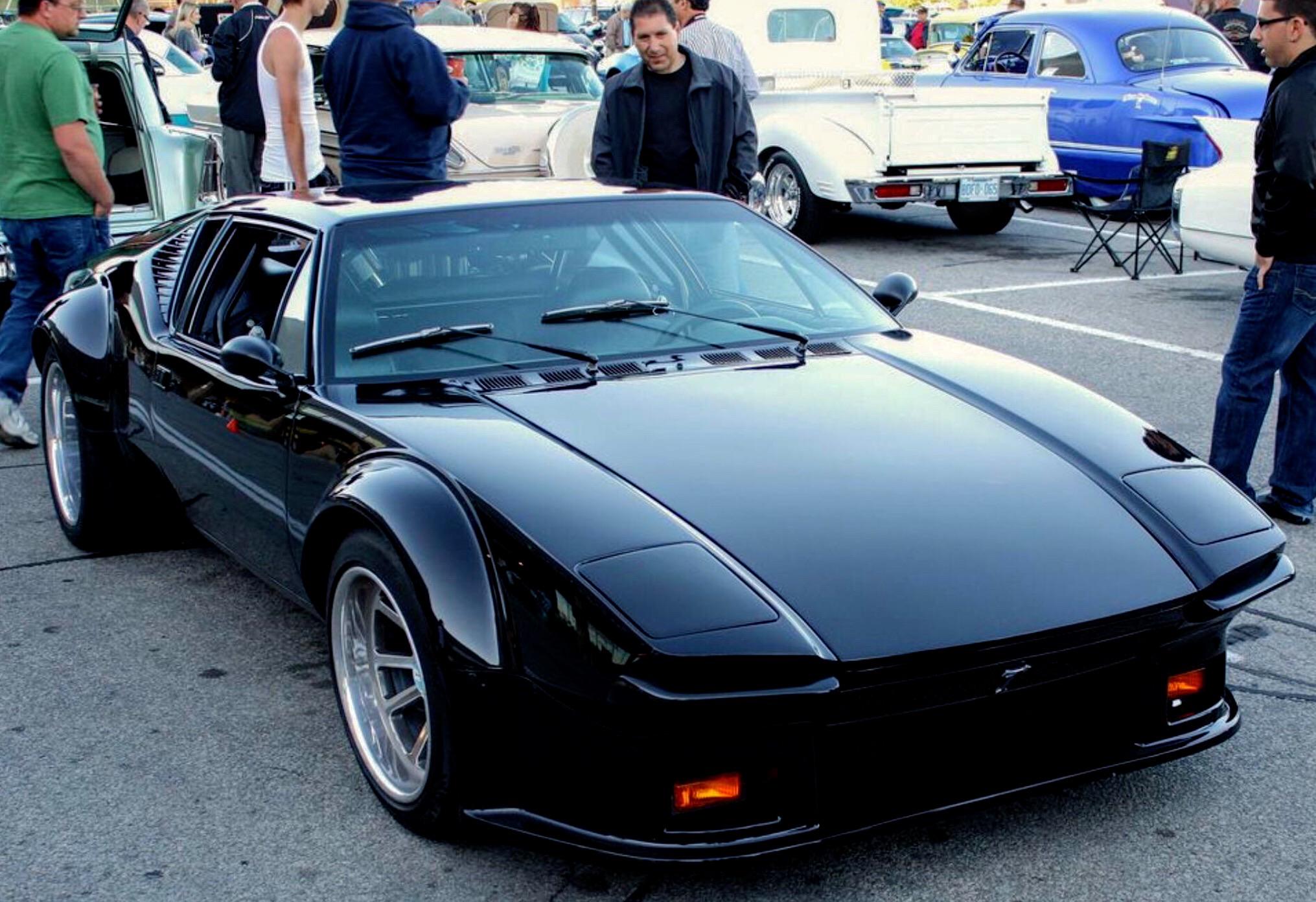 Gorgeous Black DeTomaso Pantera | Scrolller