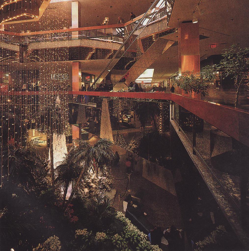 Gorgeous mall interior. Like something from an 80’s dream world. | Scrolller