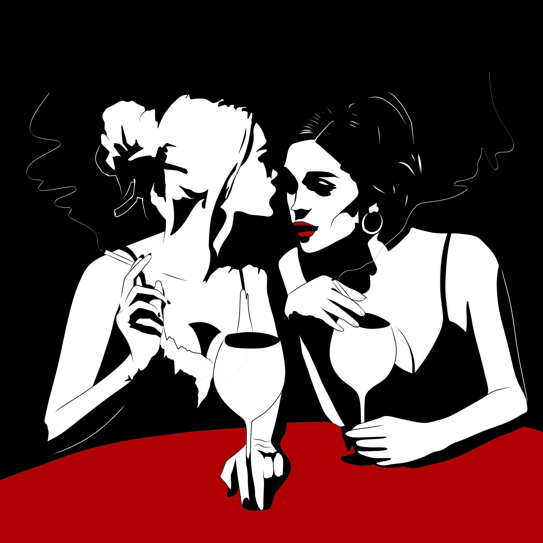 Gossip, me, digital, 2021 | Scrolller