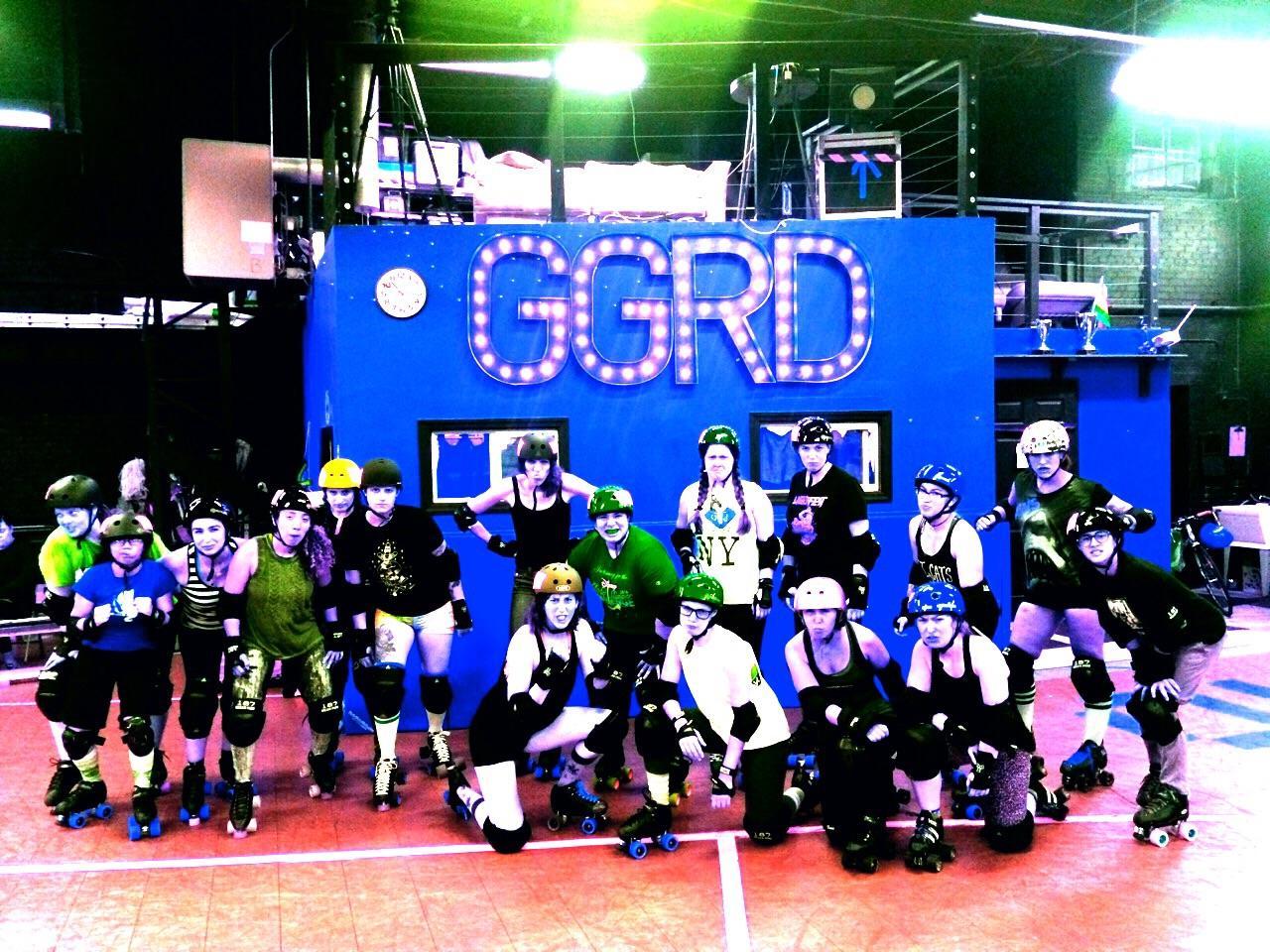 Gotham city roller girls. Gonna miss BASIC 1. On my way to Basic 2. Then 3, then TRY OUTS ...