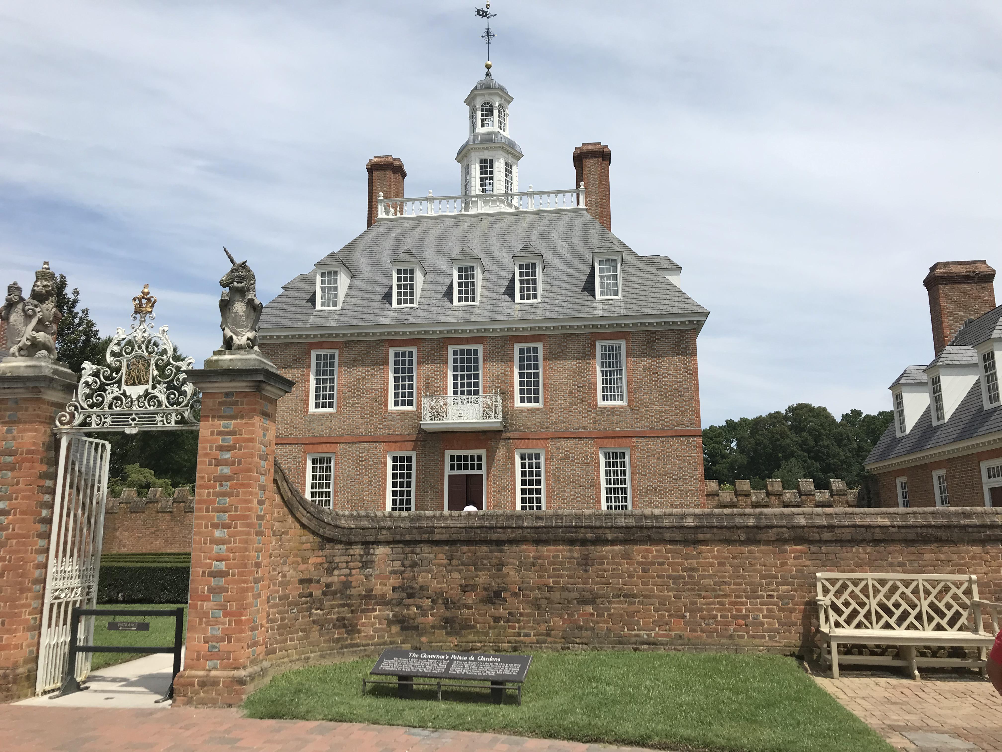 Governor’s Palace in Colonial Williamsburg, Virginia. | Scrolller