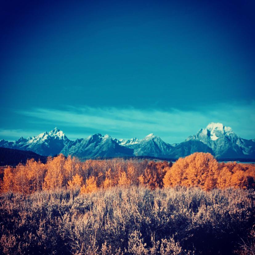 Grand Tetons in the fall | Scrolller