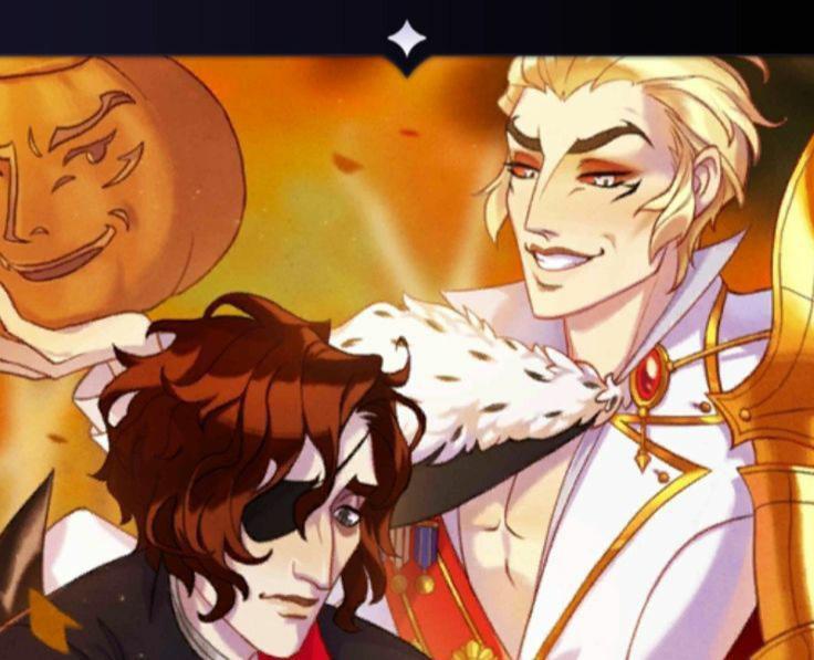 Graphic from halloween special. Lucio literally carved himself in the pumpkin.... | Scrolller