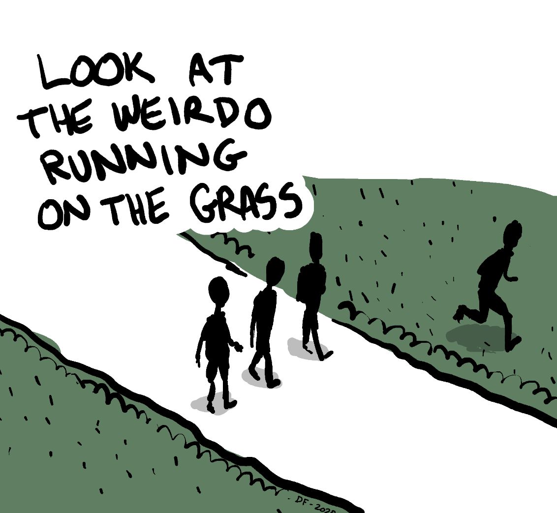 Grass runner [OC] | Scrolller