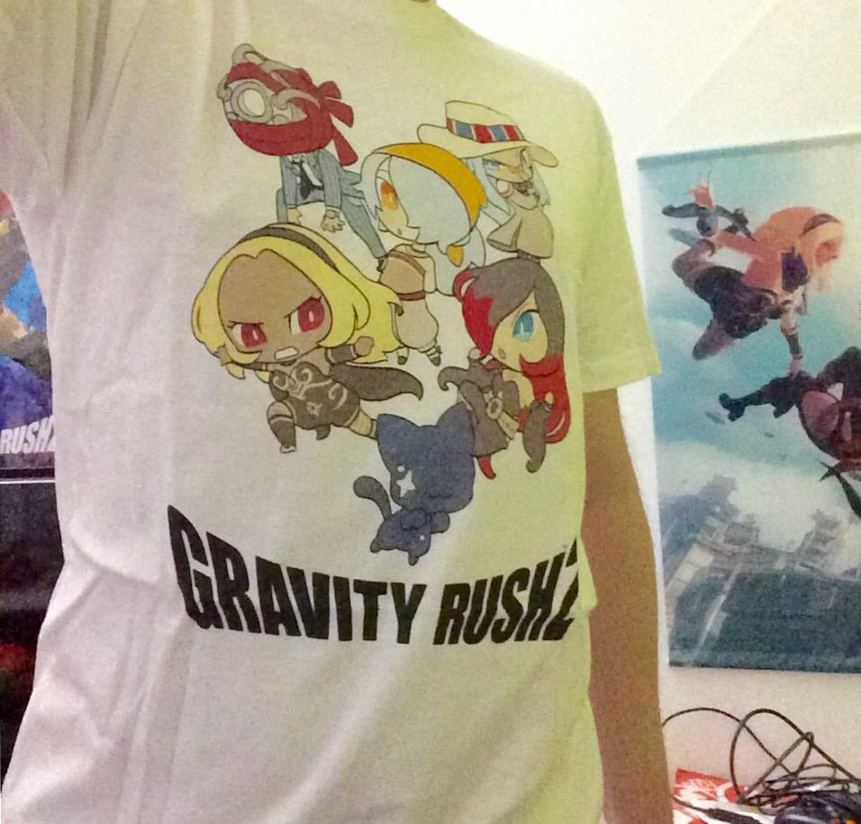 Gravity Rush 2 official tee by ESC-TOY | Scrolller