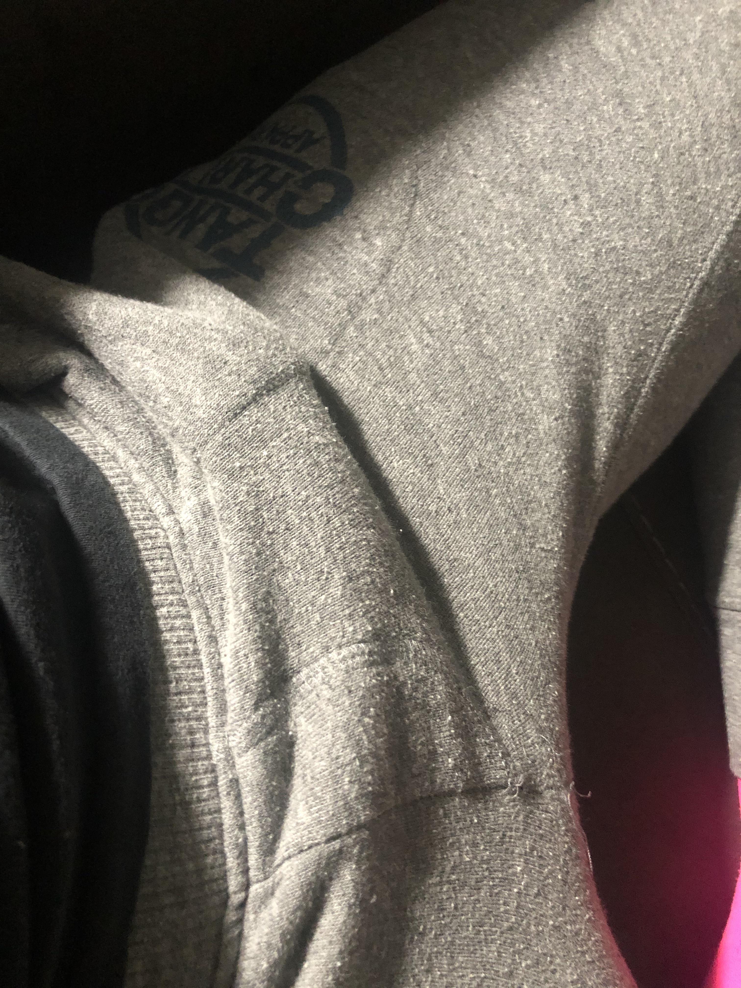 Gray sweatpants bulge season | Scrolller