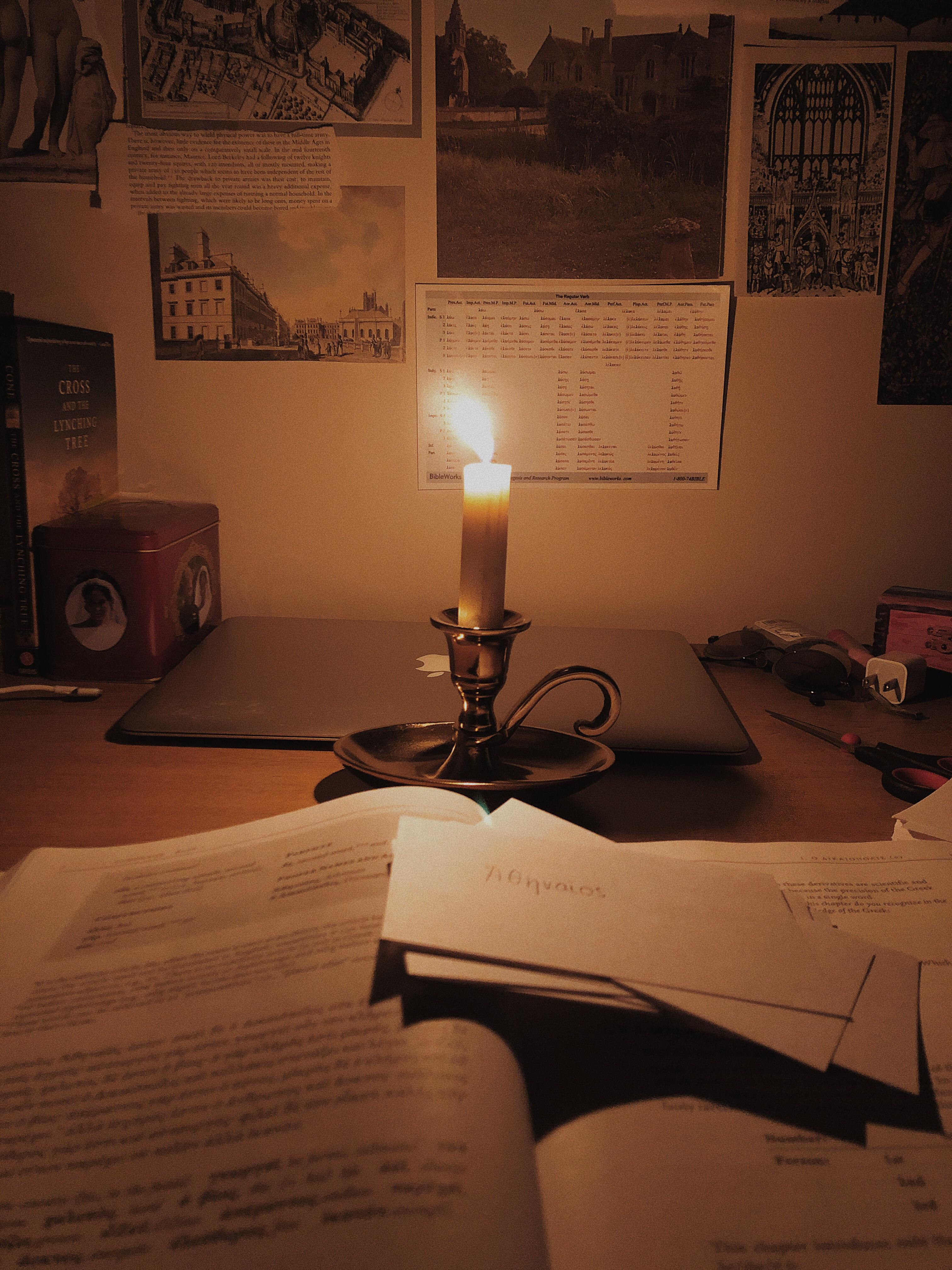 greek homework by candlelight | Scrolller