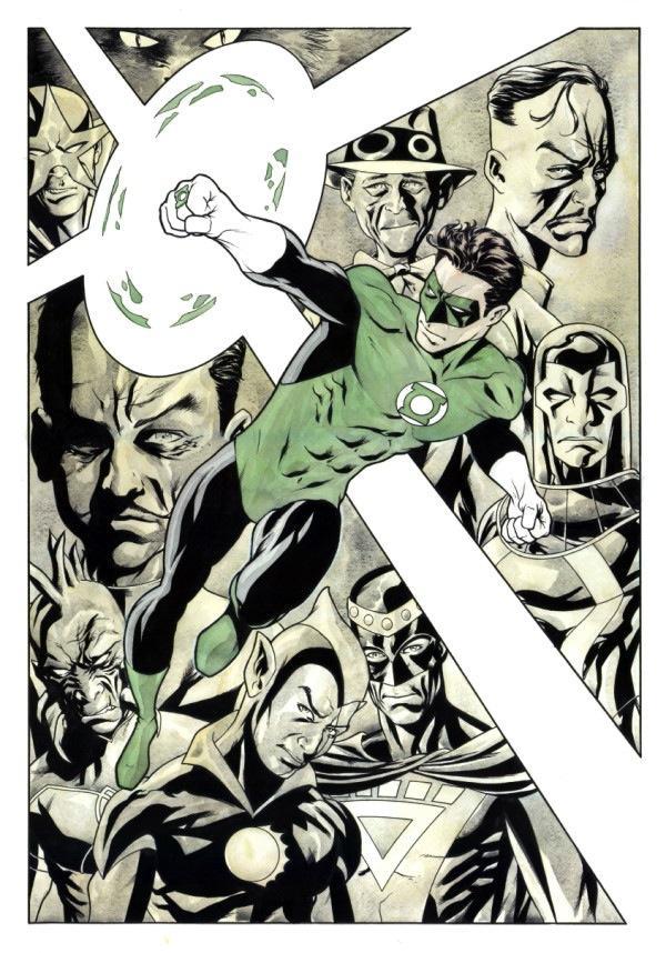 Green Lantern - Mike Mckone Commission | Scrolller