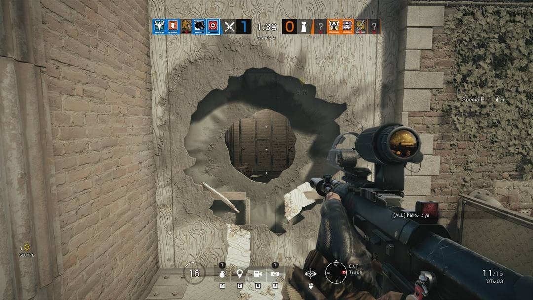 Grenade Hole. Totally Legit | Scrolller