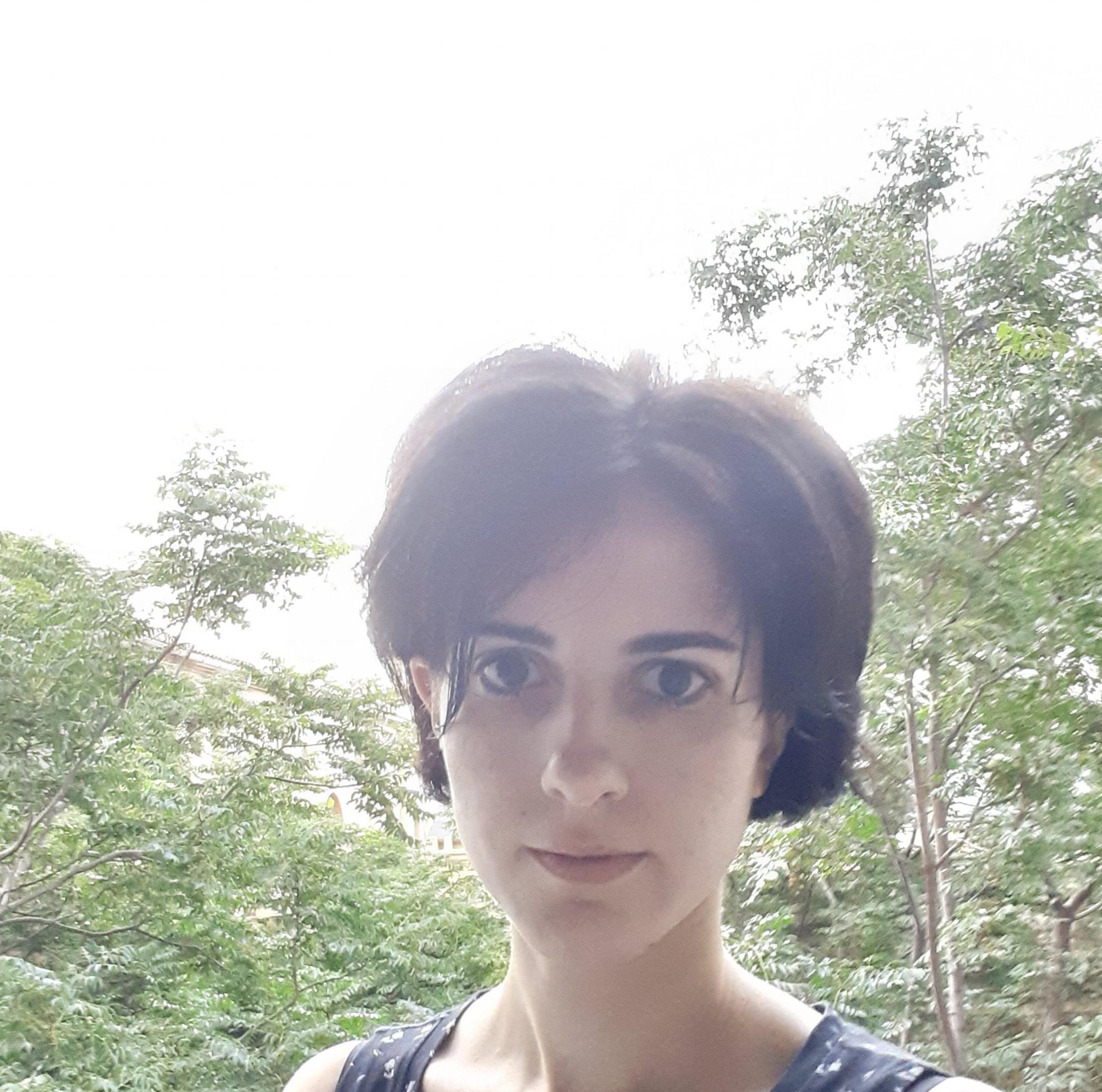 Growing out my hair, dark undereyes but here I go. | Scrolller