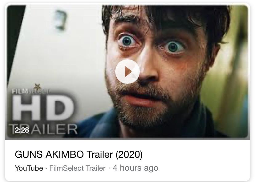 Guns Akimbo trailer is finally out !! | Scrolller