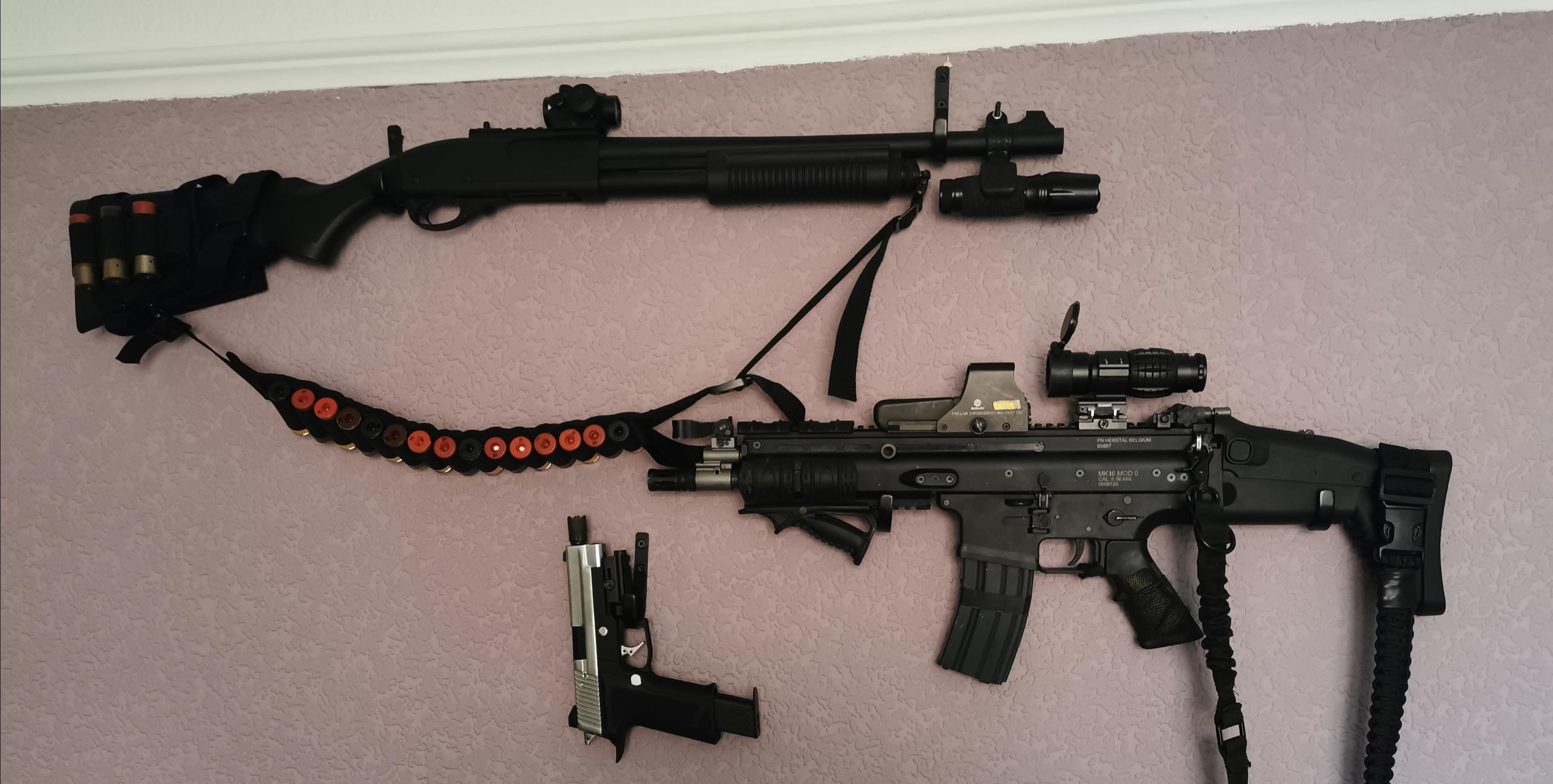 Guns finally wonkely mounted 😂 | Scrolller