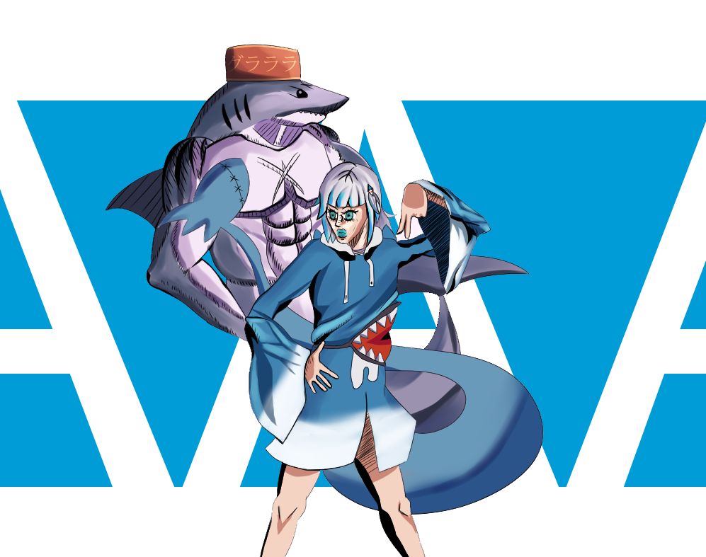 Gura and Her Stand Bloop | Scrolller