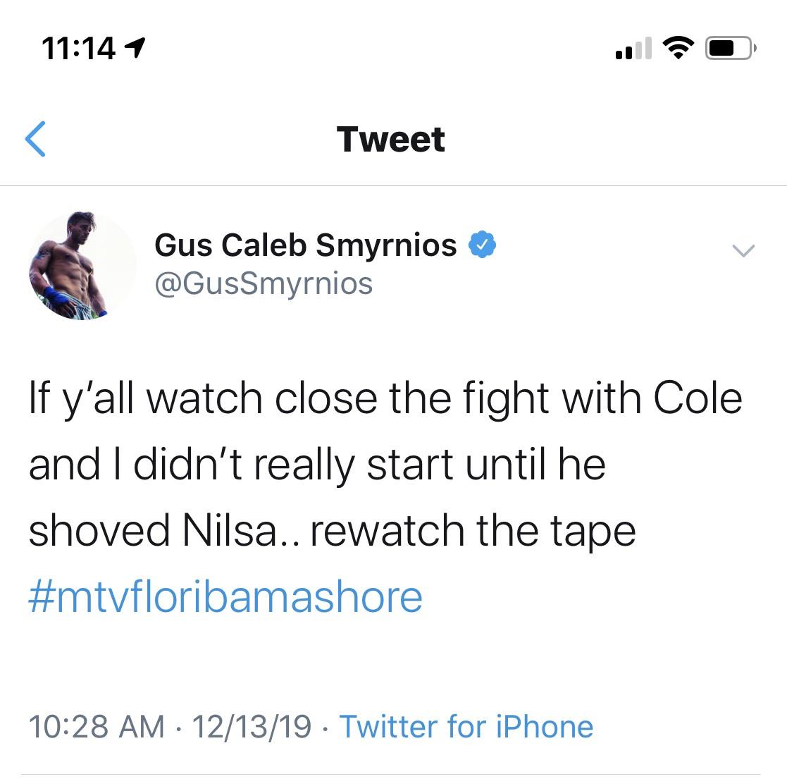 Gus playing victim like always | Scrolller