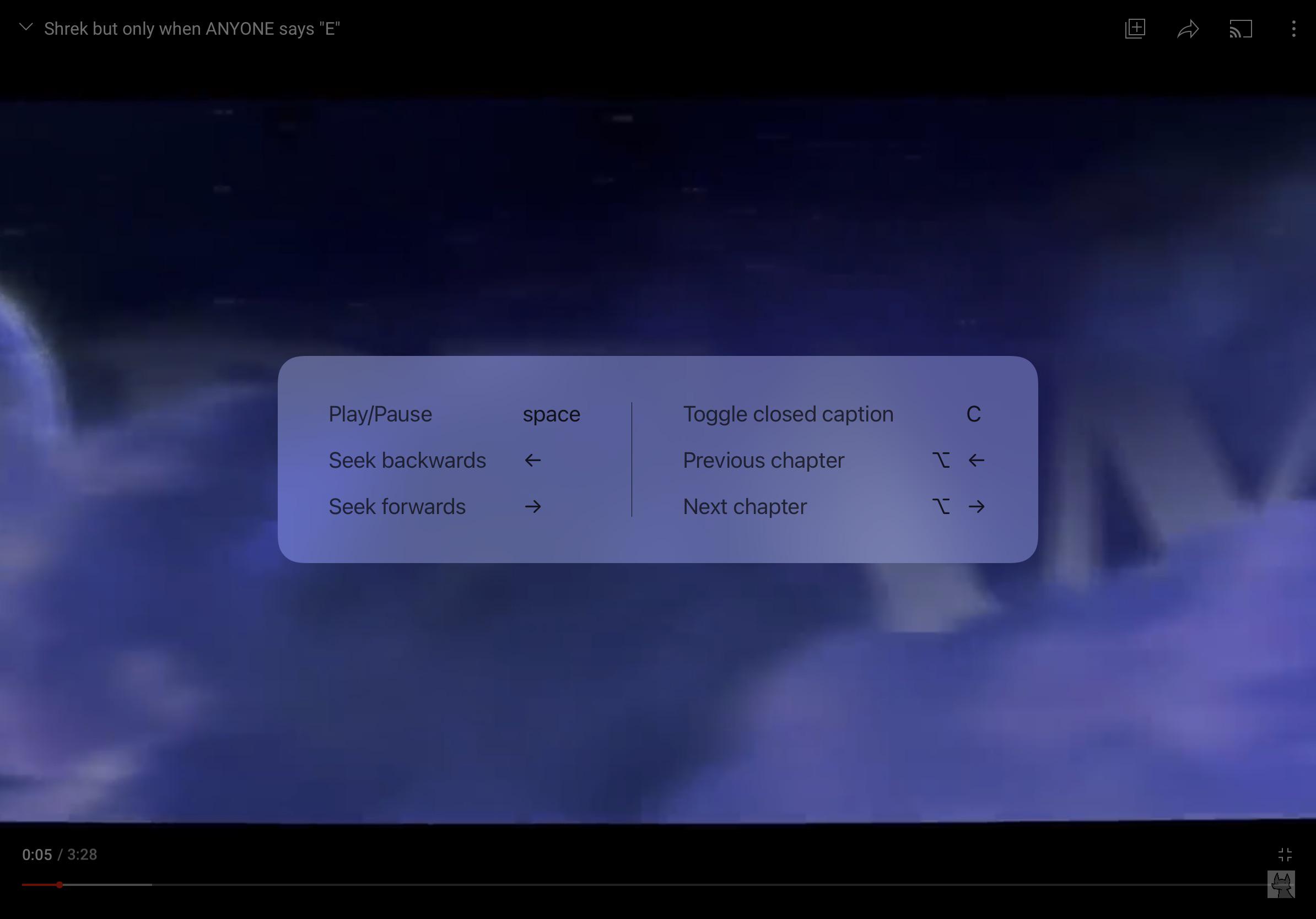 Guys YouTube FINALLY has keyboard support. Thank god | Scrolller