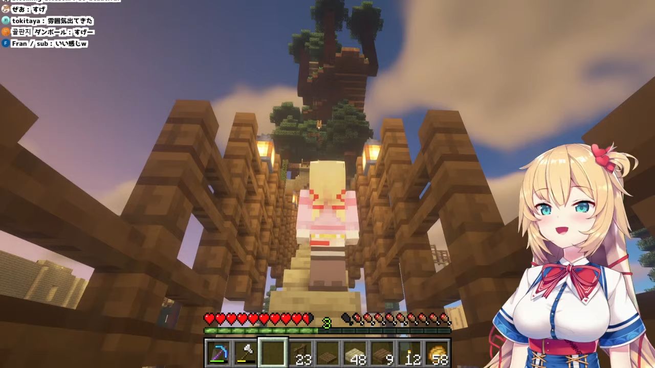 Haachama is amazing at building colossal structures, she just added a little something to her ...