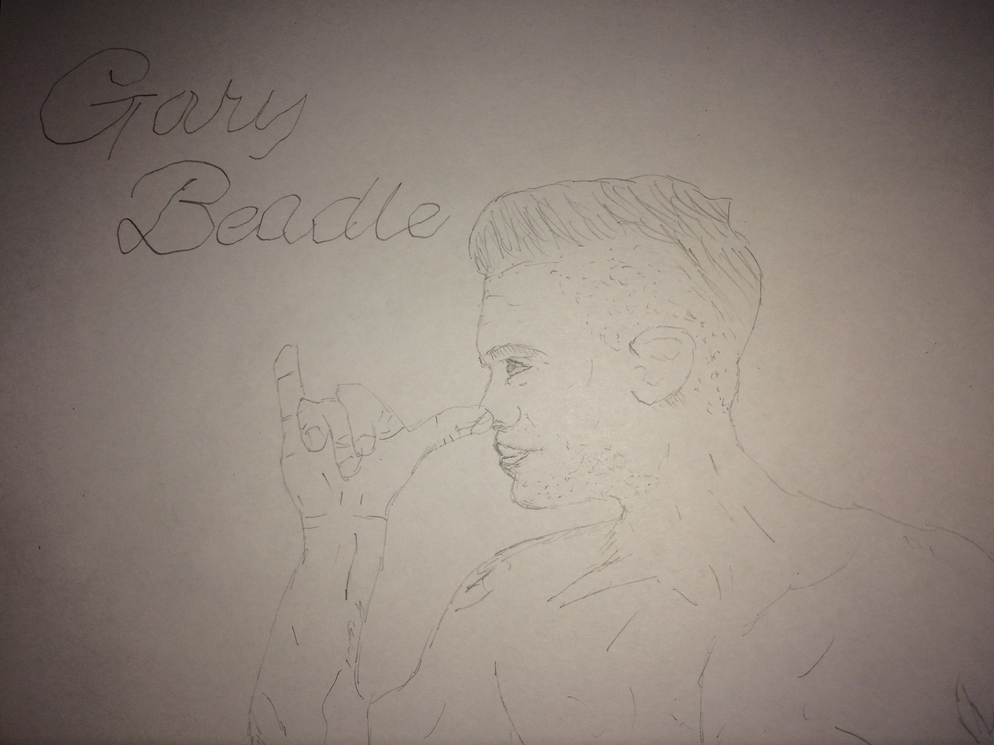 Had to make a drawing for Gary as well! Legend! | Scrolller