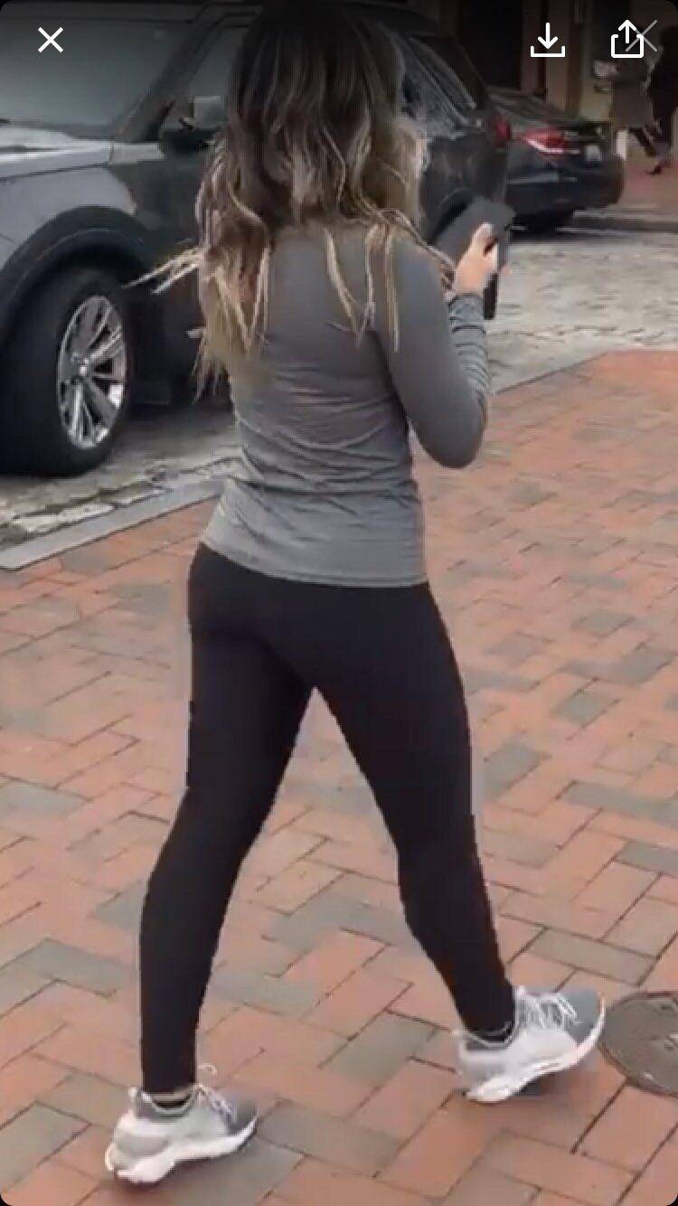 Hailie walking (from an Insta story a while back in 2020) | Scrolller
