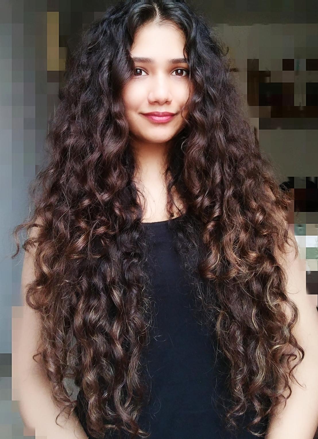 Hair wash day: Used curly hair range from start to finish for the first time | Scrolller