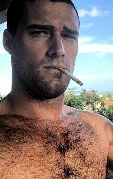 Hairy chested smoker ... | Scrolller