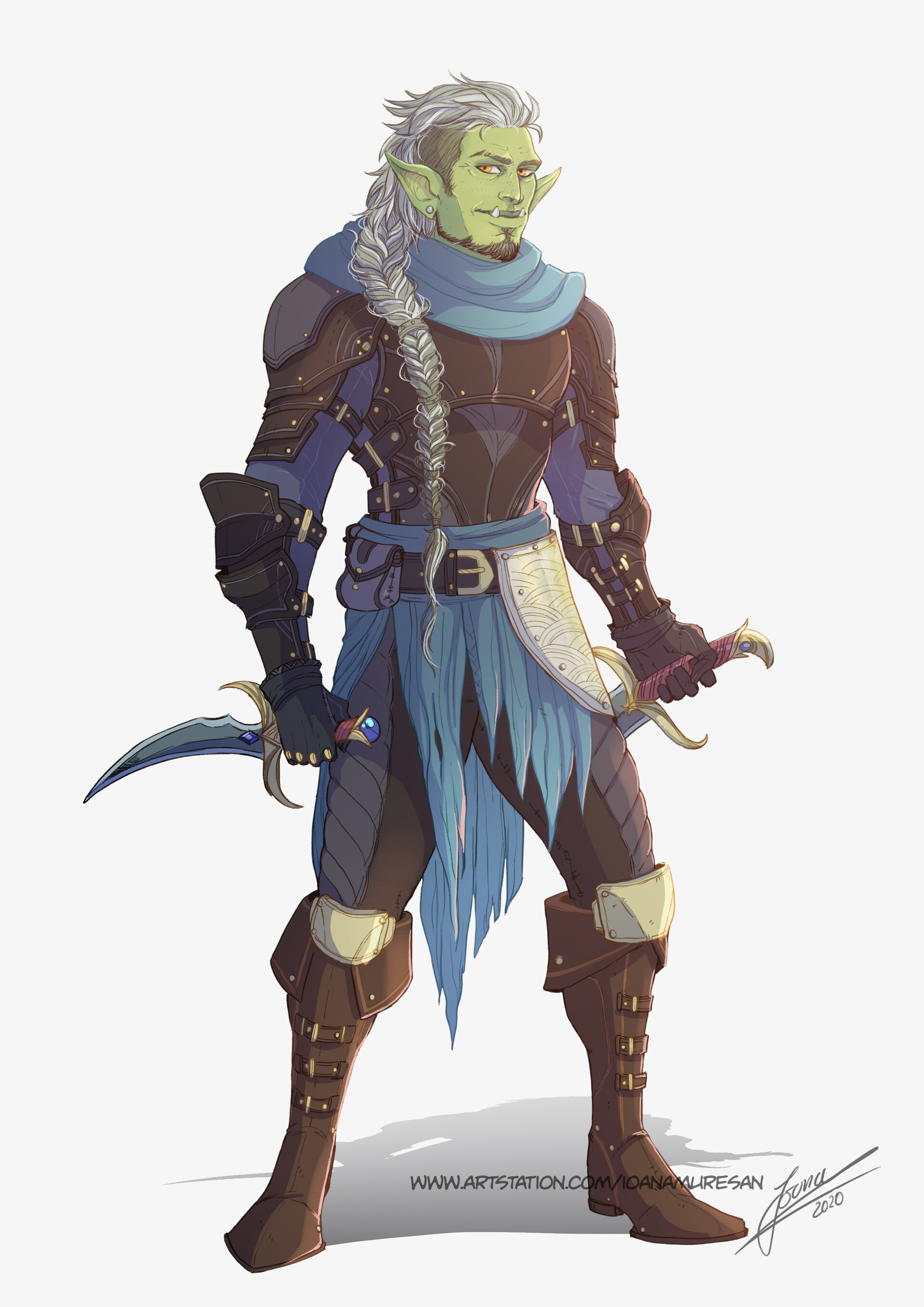 Half Orc by Ioana Muresan | Scrolller