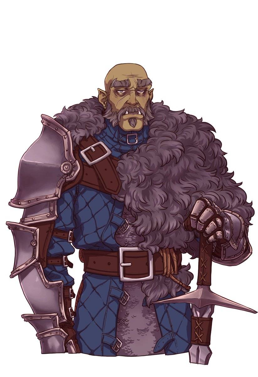 Half Orc by Olivia Samson | Scrolller