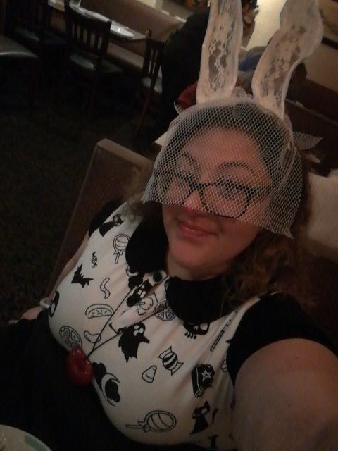 Halloween Bunny In A Onesie Scrolller
