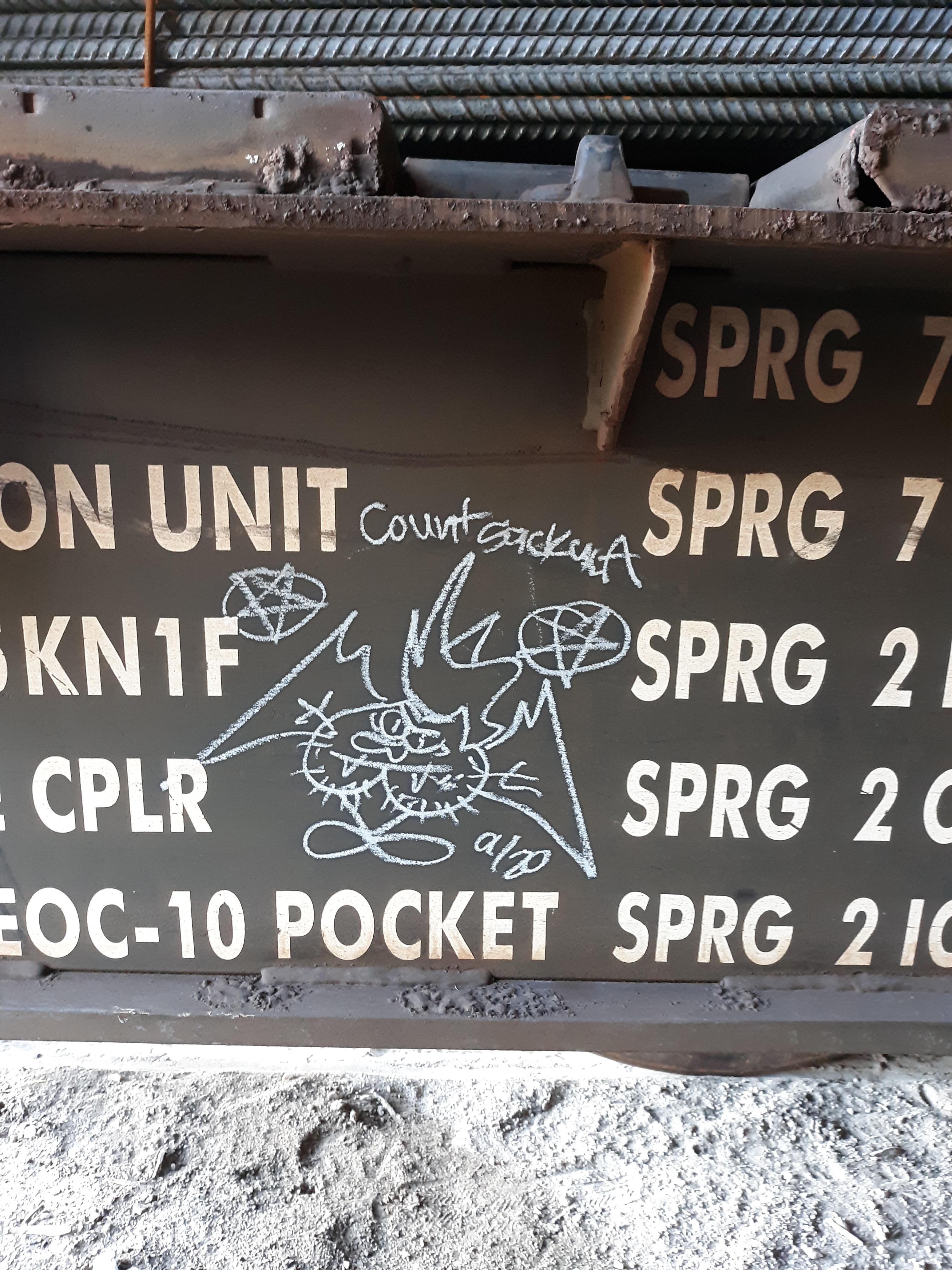 Halloween Rail Car Graffiti | Scrolller