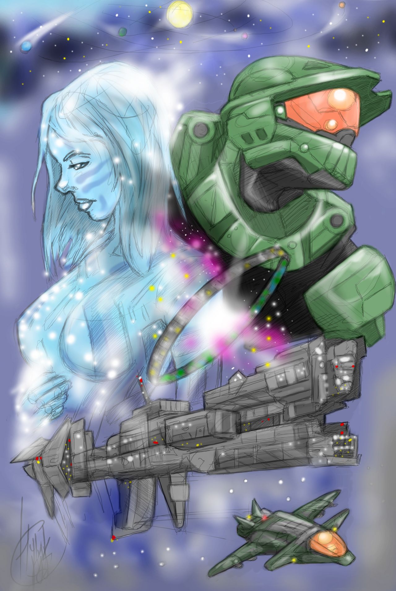 Halo Fanart BY H4wkArt | Scrolller