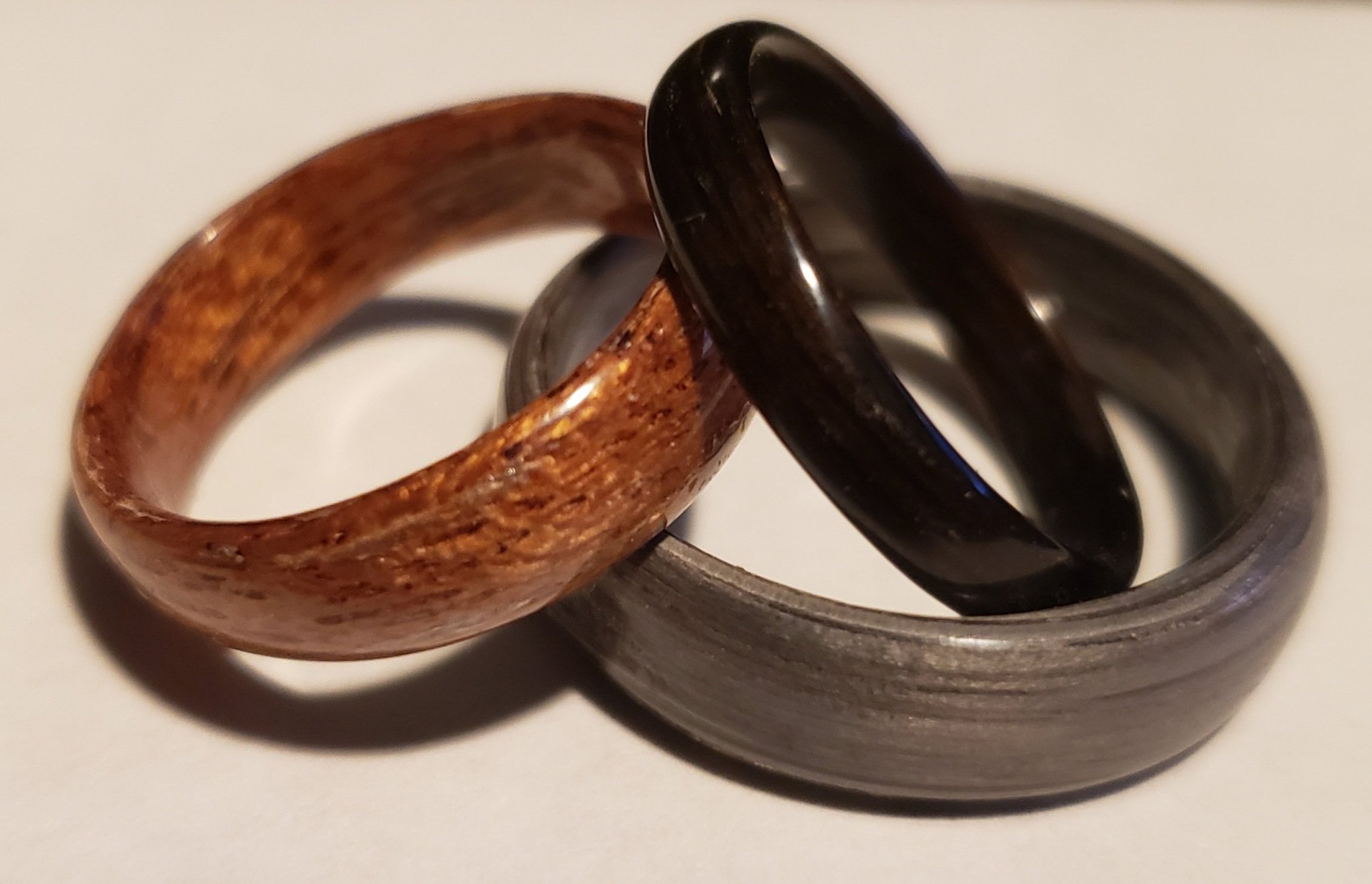 Handmade bentwood rings | Scrolller
