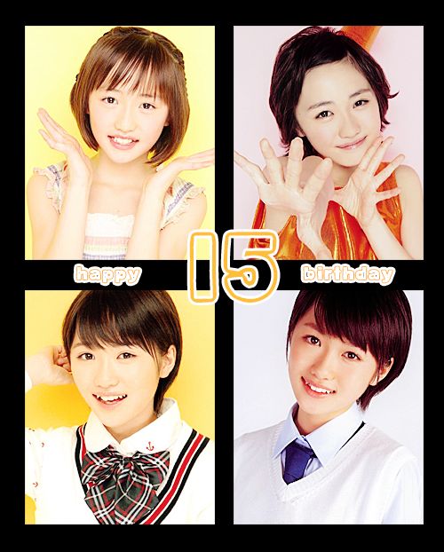 Happy 15th birthday to Kudo Haruka! (27.10.2014) | Scrolller