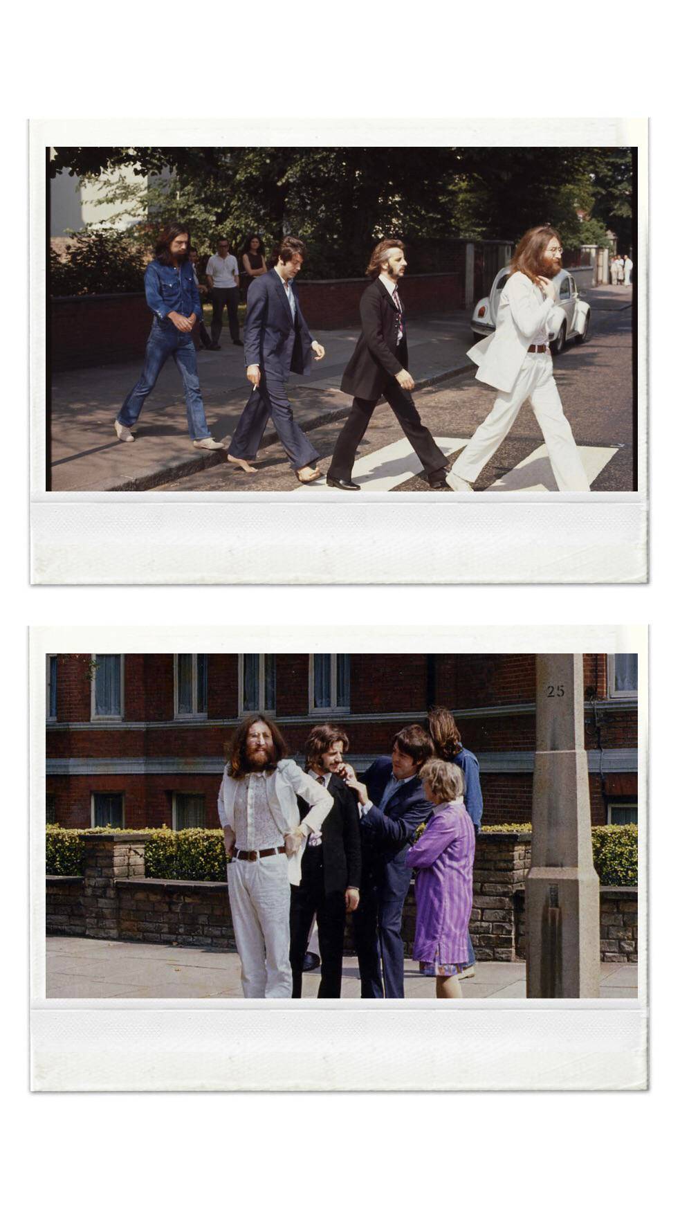 happy 50th anniversary, Abbey Road! here's a few outtakes from the photoshoot taken by Linda ...