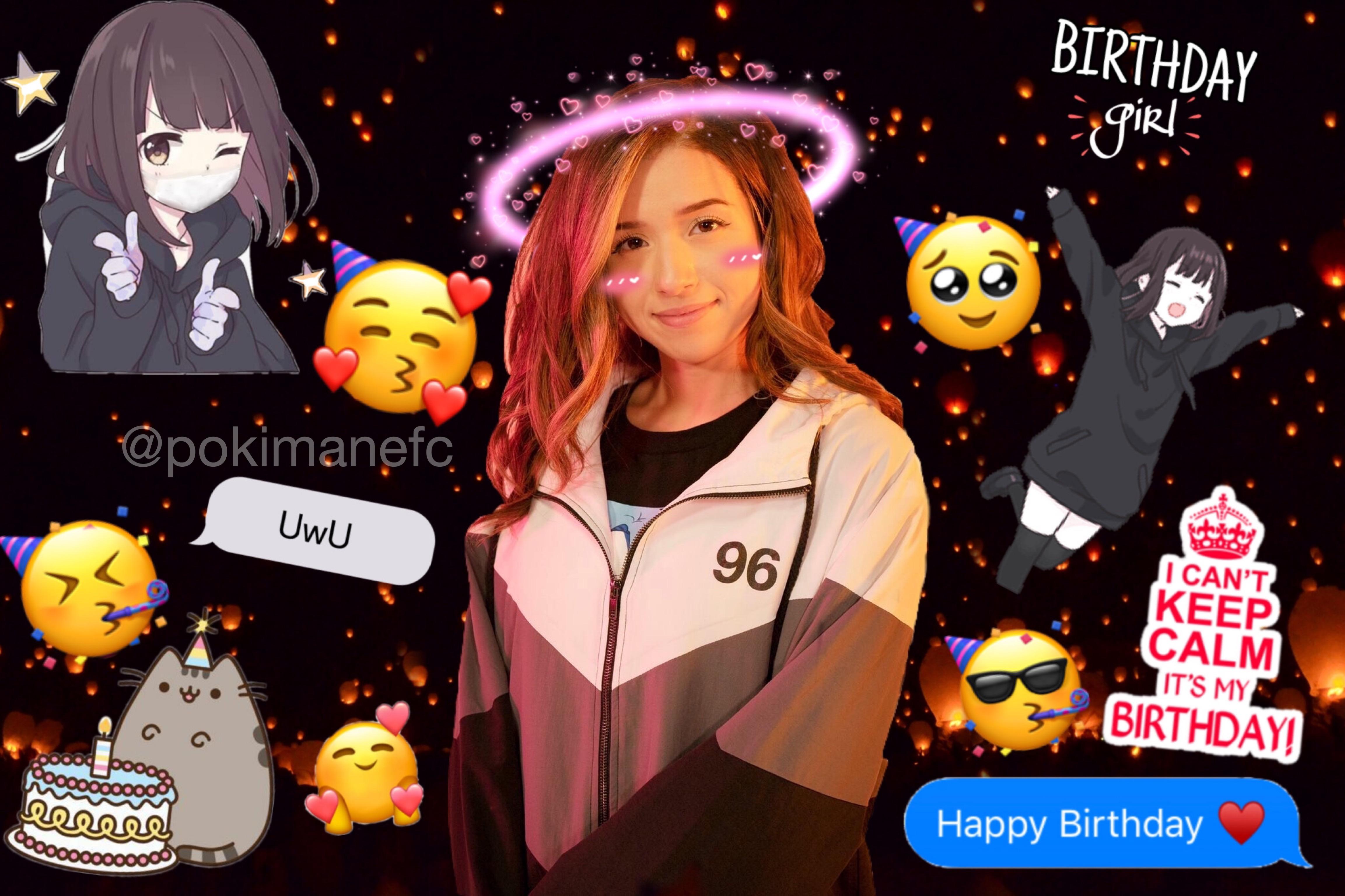 Happy Birthday 💞poki 💞 Btw I Posted This In My Instagram Fan Account Too Pokimanefc 🥺 I Hope