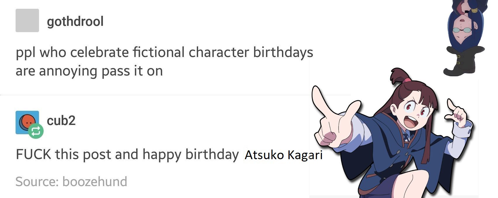 Happy Birthday to Akko | Scrolller