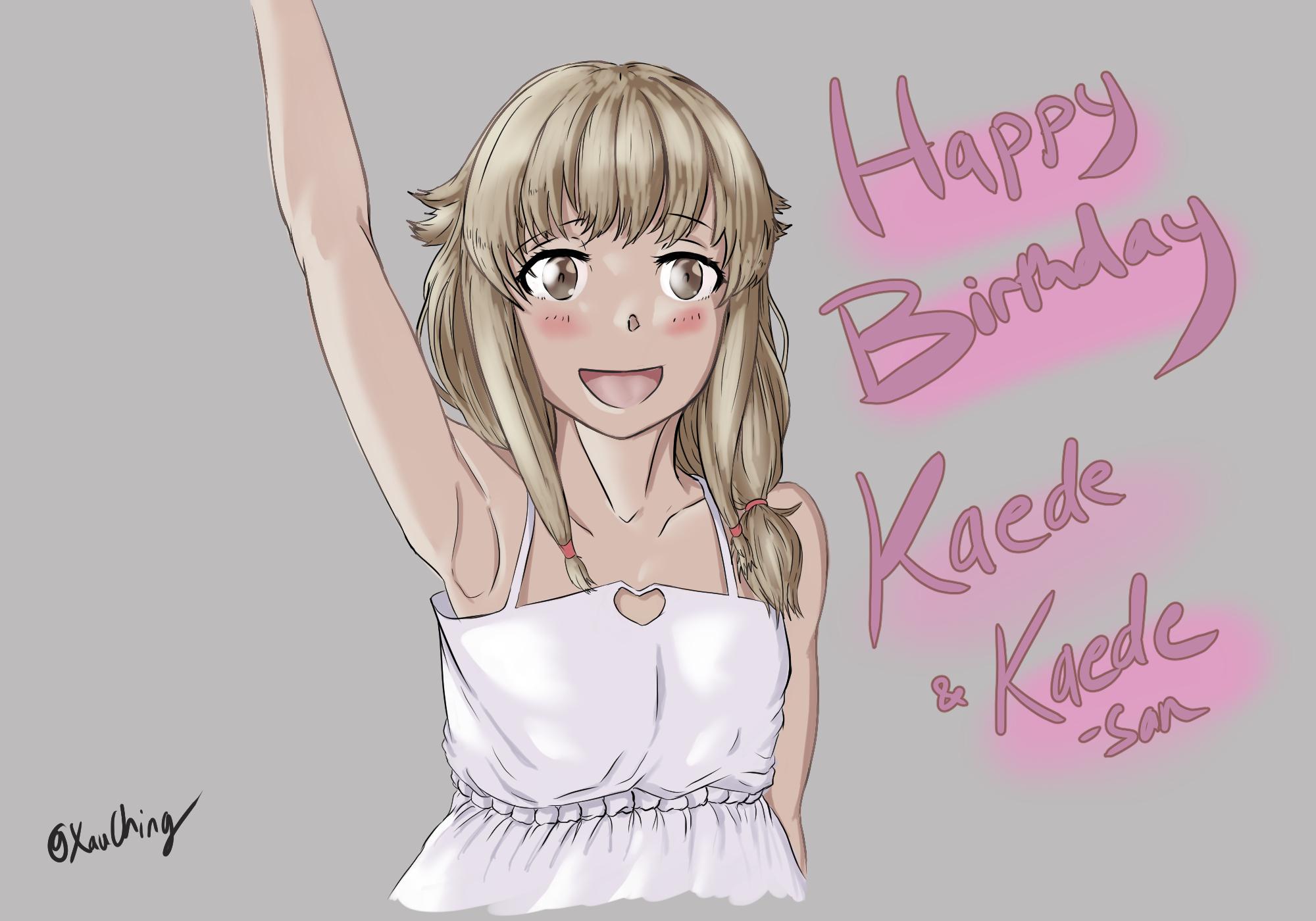 Happy Birthday to Kaede + Kaede San | Scrolller