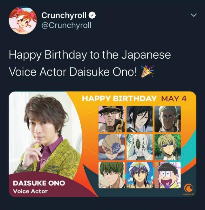 Happy birthday to our best captain voice actor! | Scrolller