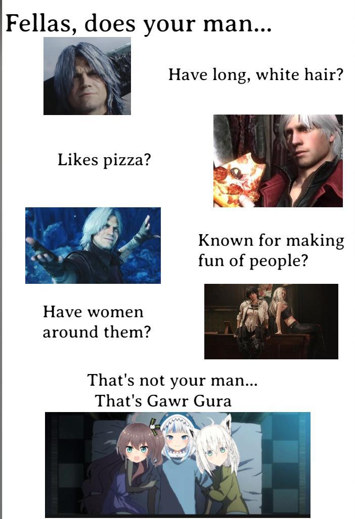 Happy to see Gura fall in love with DMC | Scrolller