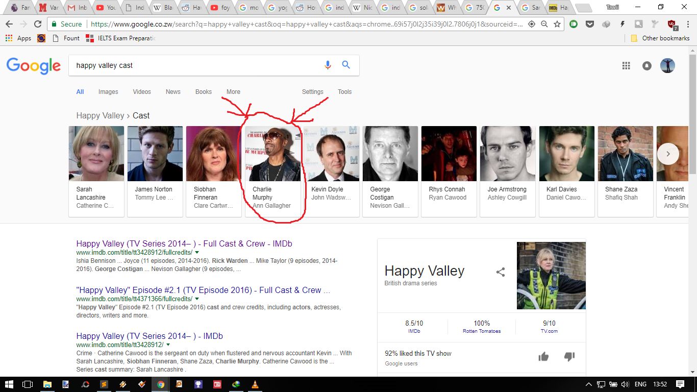 Happy Valley Cast By Google | Scrolller