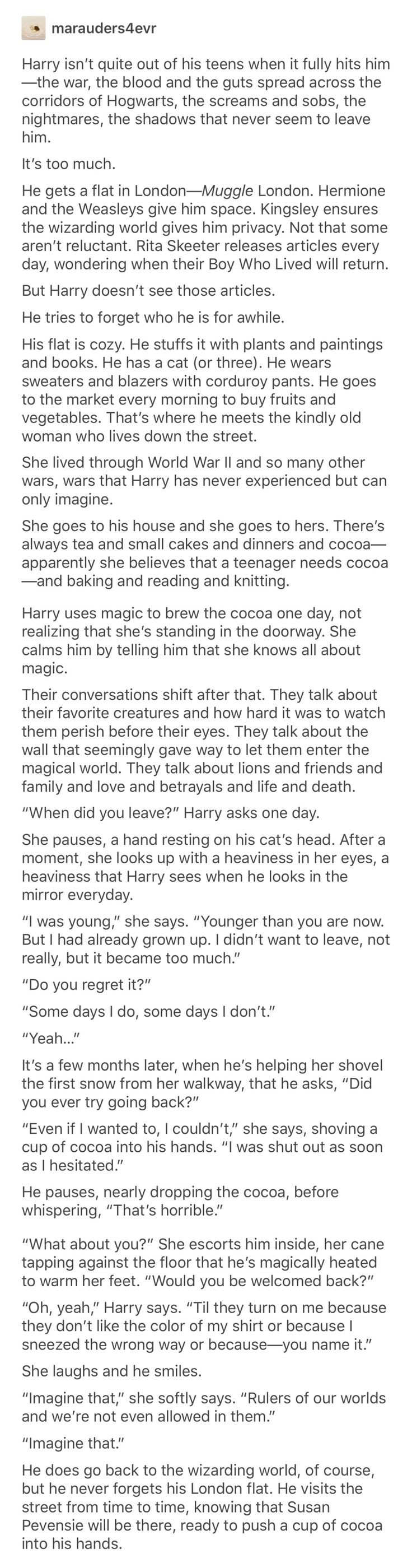 Harry meets Susan Pevensie - marauders4evr | Scrolller