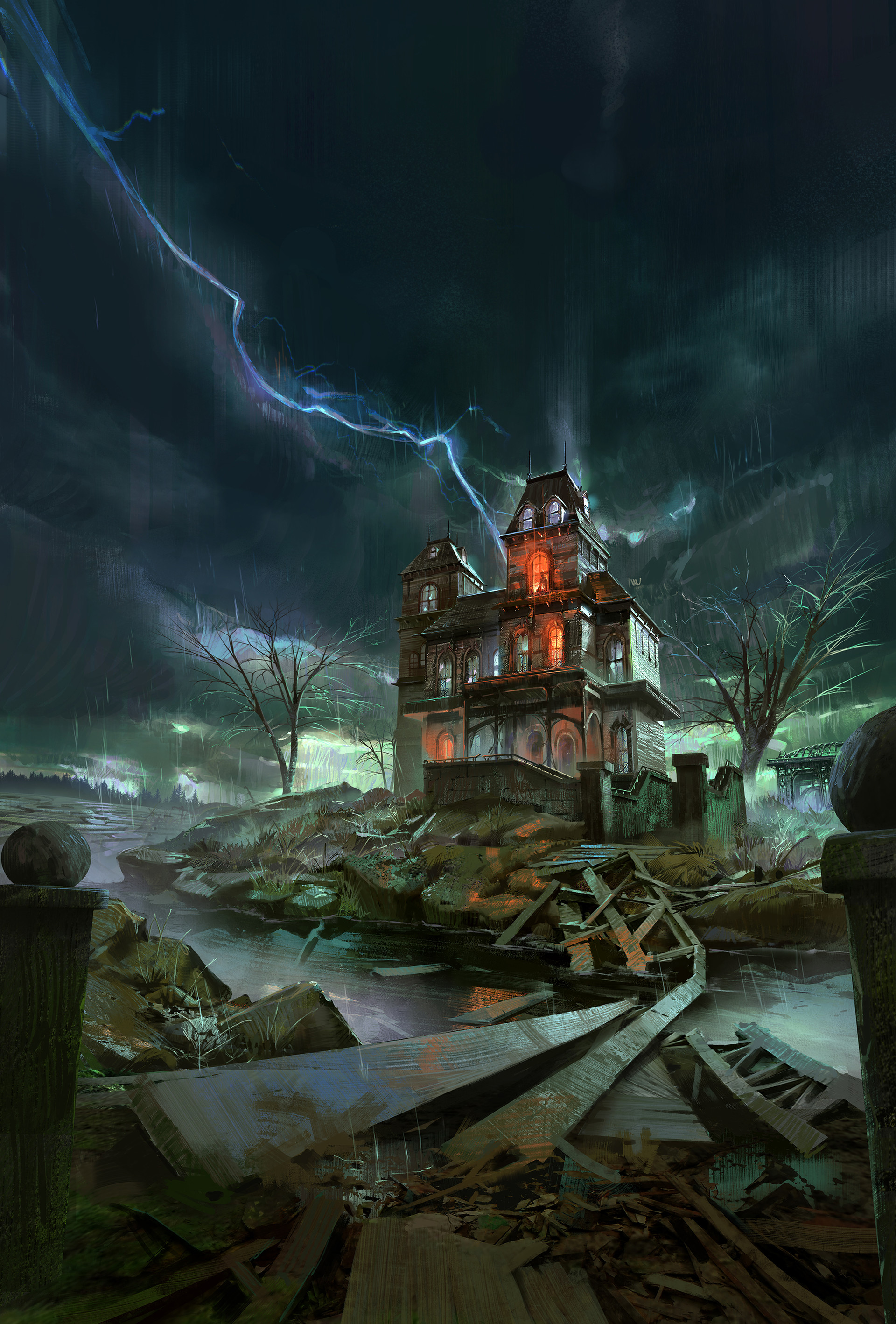 Haunted House by Logan Preshaw | Scrolller