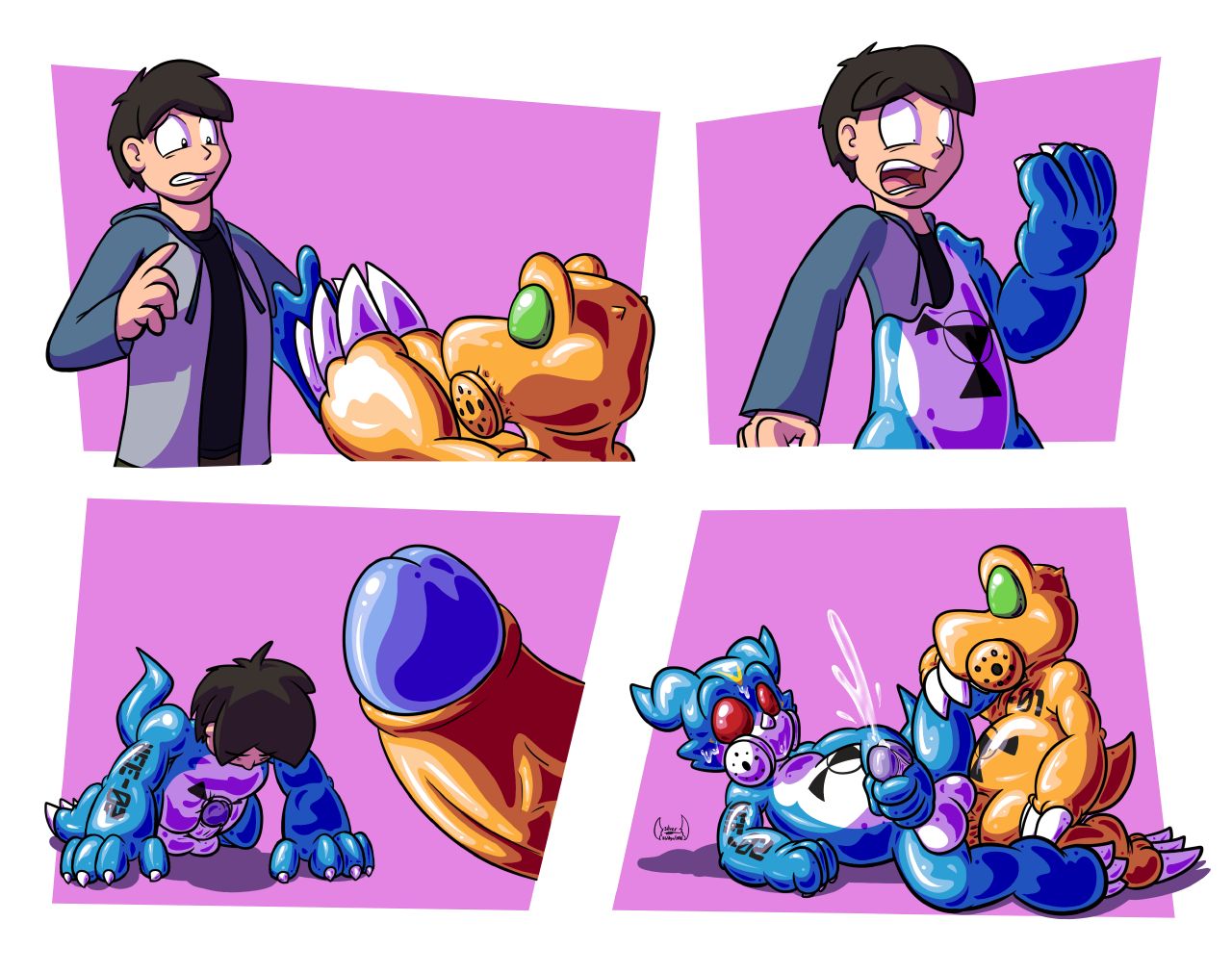 Hazardous Digimon Liquids | Scrolller