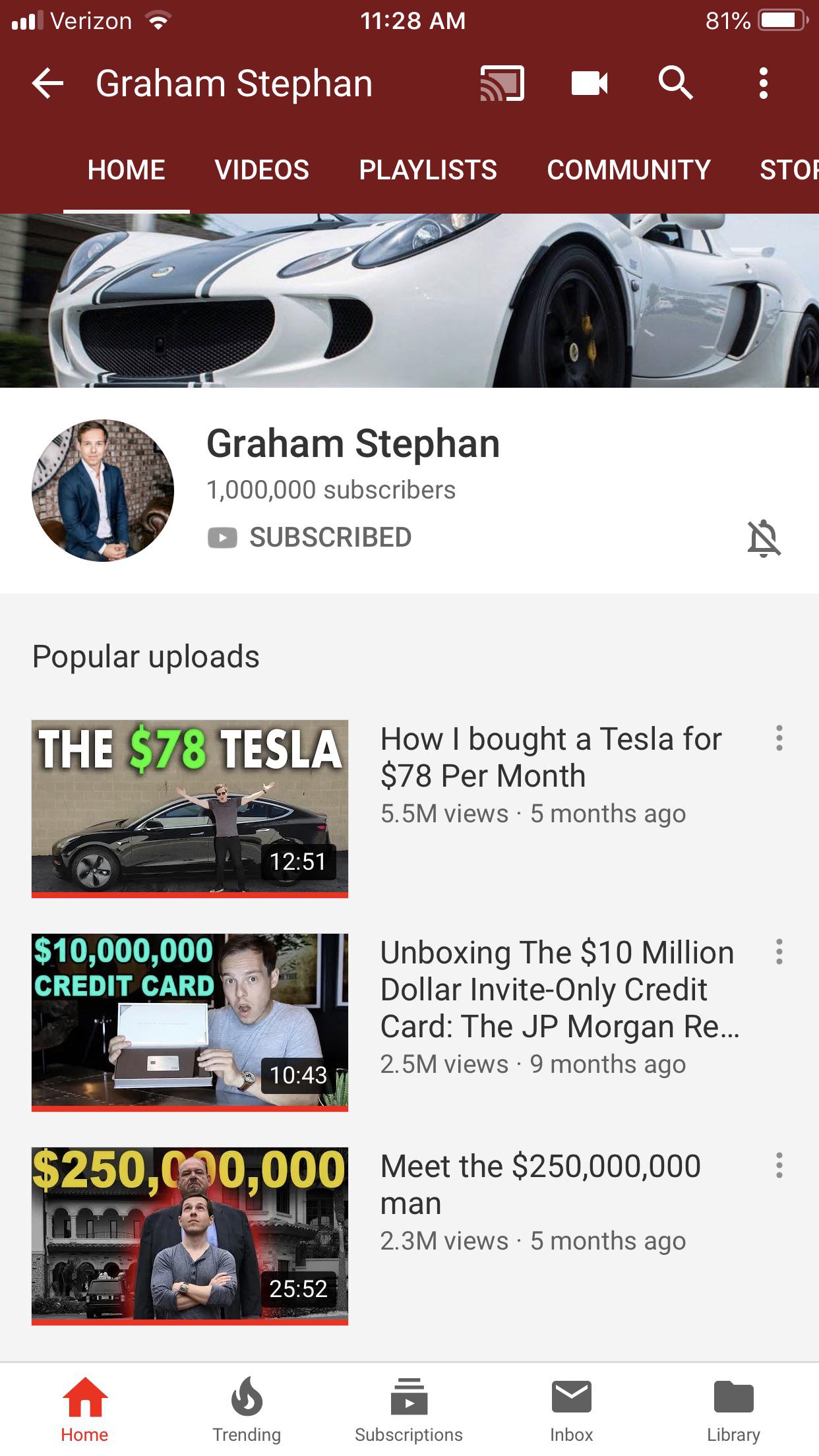 He did it! 1 Million Subs! | Scrolller