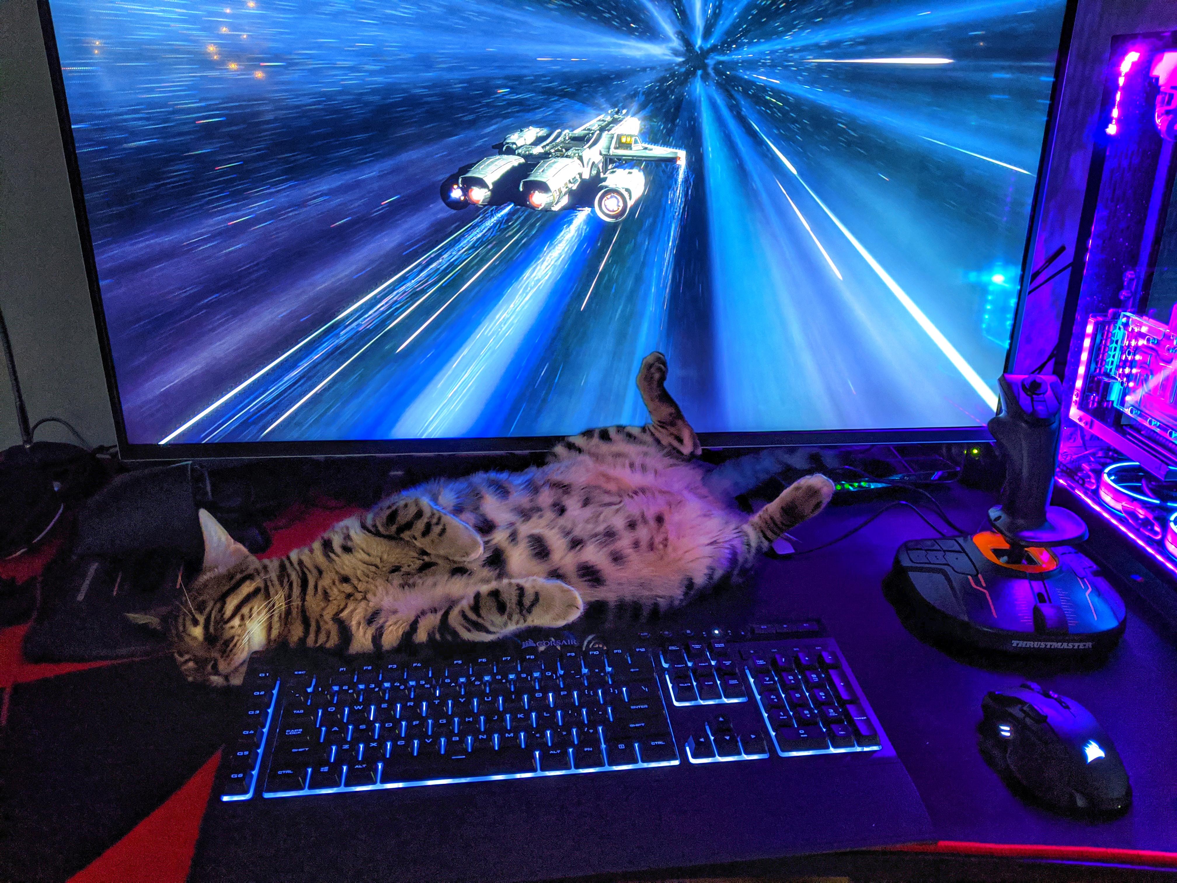 He gets very dramatic about quantum times. | Scrolller