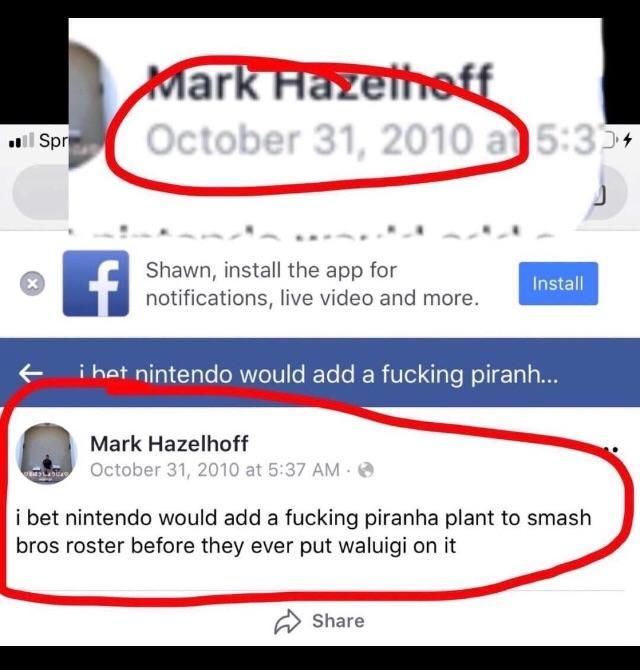 This man predicted Piranha Plant | Scrolller