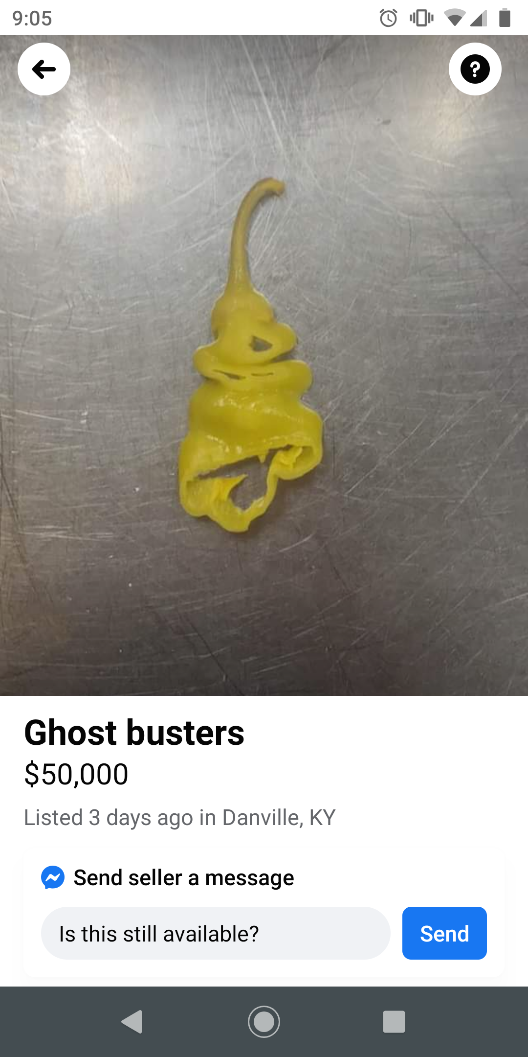 He says it looks like ghost busters | Scrolller